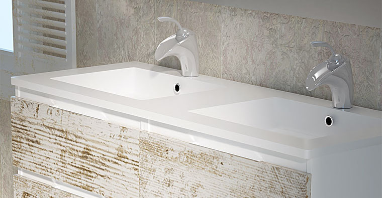 Muebles de Baño L-Gant de: 80, 100, 120 y 140 cm. + Auxiliares